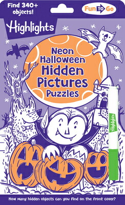楽天ブックス: Neon Halloween Hidden Pictures Puzzles: Halloween Puzzle Book ...