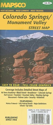 楽天ブックス: Mapsco Colorado Springs/Monument Valley Street Map - MAPSCO ...