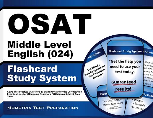 楽天ブックス: Osat Middle Level English (024) Flashcard Study System: Ceoe ...