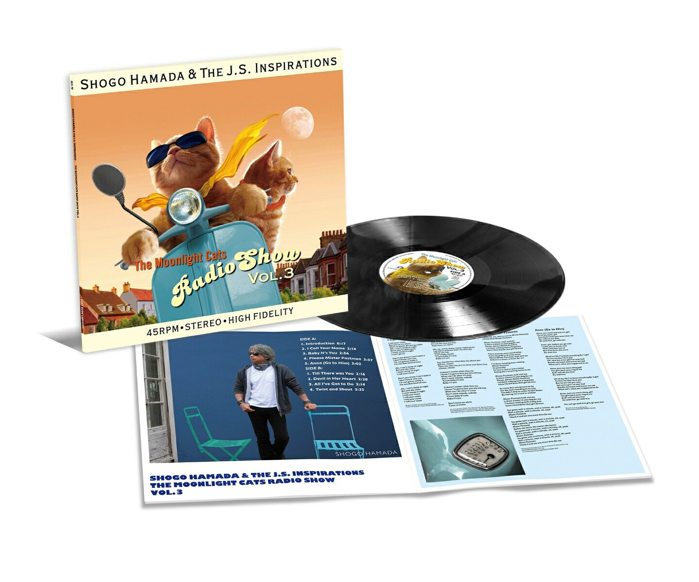 楽天ブックス: 【同時購入特典】Shogo Hamada & The J.S. Inspirations The Moonlight Cats Radio Show Vol. 1+2+3セット ...