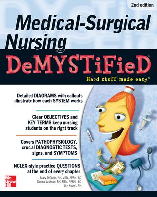 楽天ブックス: Medical-Surgical Nursing Demystified: A Self-Teaching Guide ...