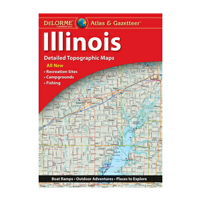 楽天ブックス: Delorme Atlas & Gazetteer Illinois - Delorme - 9781946494641 : 洋書