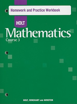 楽天ブックス: Holt Mathematics: Homework Practice Workbook Course 3 - Holt ...