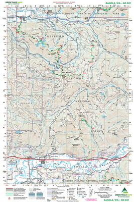 楽天ブックス: Randle, Wa No. 301 - Green Trails Maps - 9781680514650 : 洋書