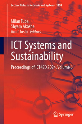 楽天ブックス: ICT Systems and Sustainability: Proceedings of Ict4sd 2024, Volume 6 - Milan Tuba ...