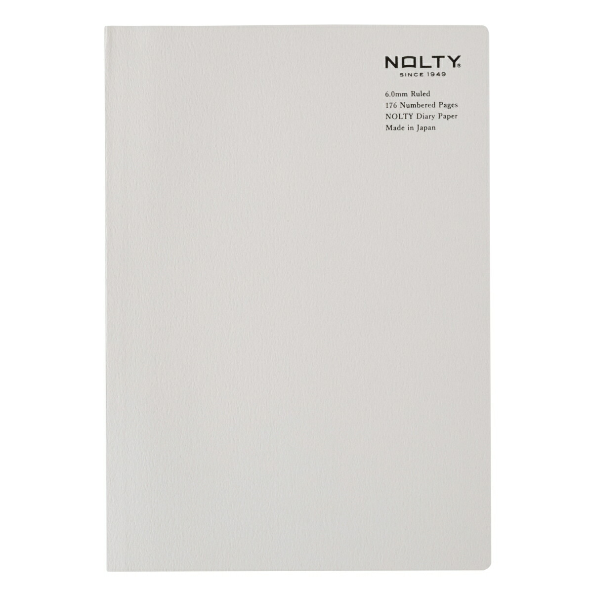 楽天ブックス: 能率 NOLTY(ノルティ) 補充ノートA5横罫6.0mm（グレー） 8935 - 9784800565785 : 本