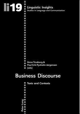 楽天ブックス: Business Discourse: Texts and Contexts - Anna Trosborg ...