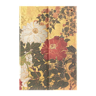 楽天ブックス: Paperblanks Natsu Rinpa Florals Hardcover Journal Mini Lined ...