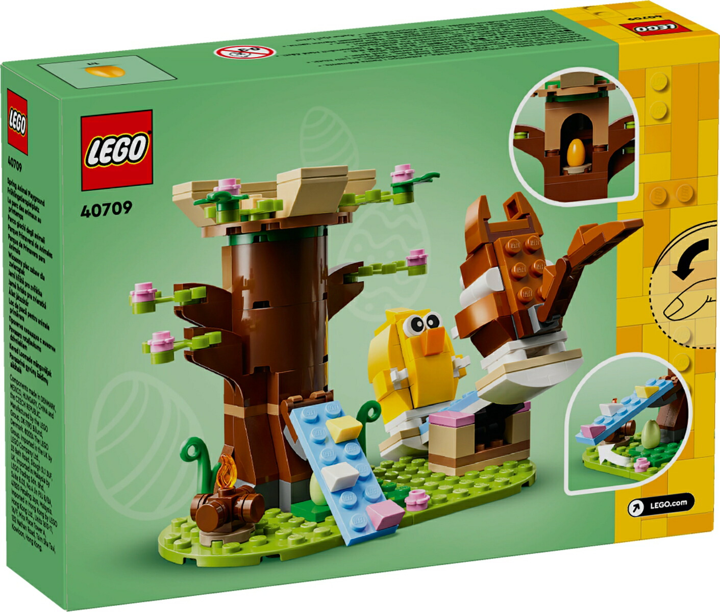 楽天ブックス: レゴ(LEGO) イースターのどうぶつ遊園地 40709 [ おもちゃ 玩具 誕生日 プレゼント ブロック 女の子 男の子 ...