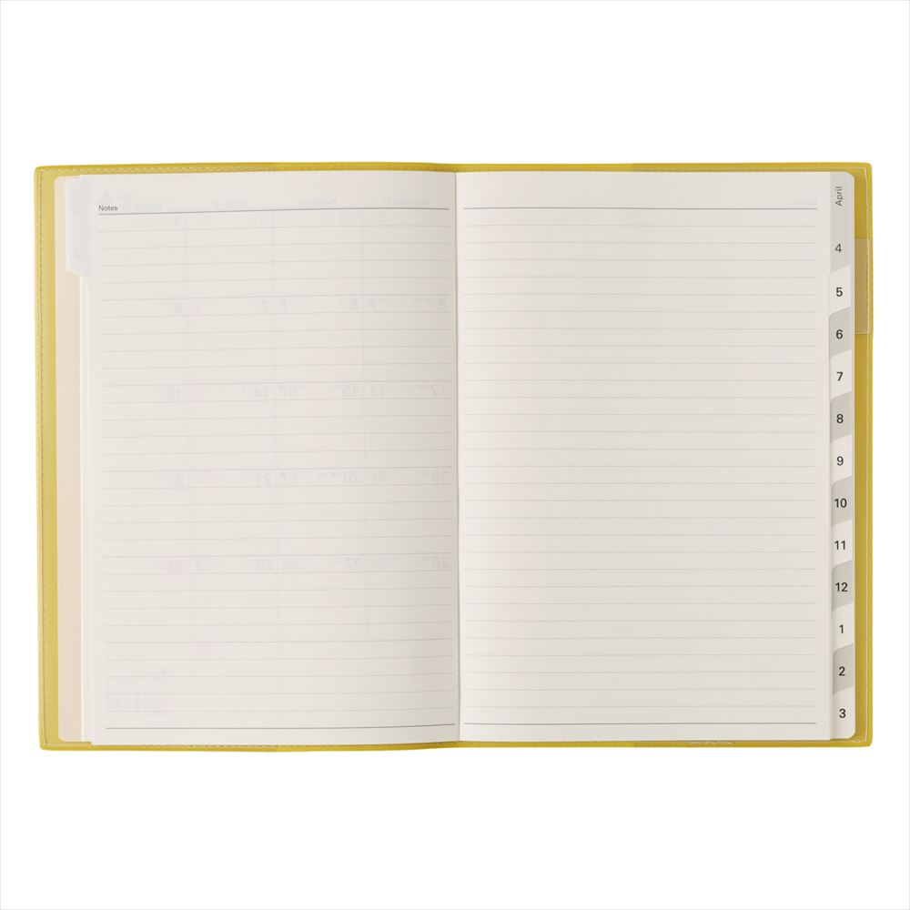 楽天ブックス: 能率 ノルティ 手帳 2023年 マンスリー 4月始まり NOLTY アクセスA5マンスリー 日曜始まり（ライム） 9514 ...