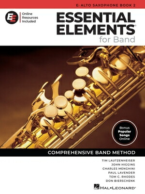楽天ブックス: Essential Elements for Band - Eb Alto Saxophone Book 2 with Eei ...