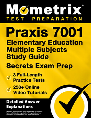 楽天ブックス: PRAXIS 7001 Elementary Education Multiple Subjects Study Guide ...