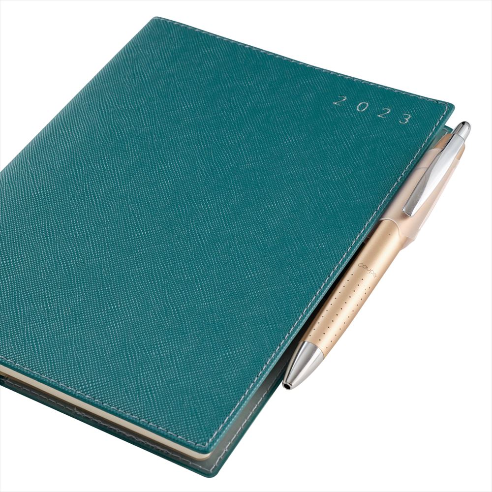 楽天ブックス: 能率 ノルティ 手帳 2023年 ウィークリー 4月始まり NOLTY エクリB6-2（ブルーグリーン） 9893 - 9784800567277 : 本