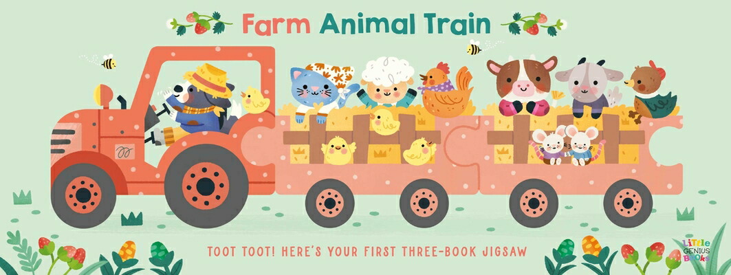 楽天ブックス: Animal Train - Farm - Little Genius Books - 9781960107503 : 洋書