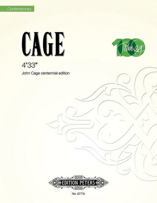 楽天ブックス: 4'33' (Centennial Edition): Sheet - John Cage - 9790300757773 : 洋書