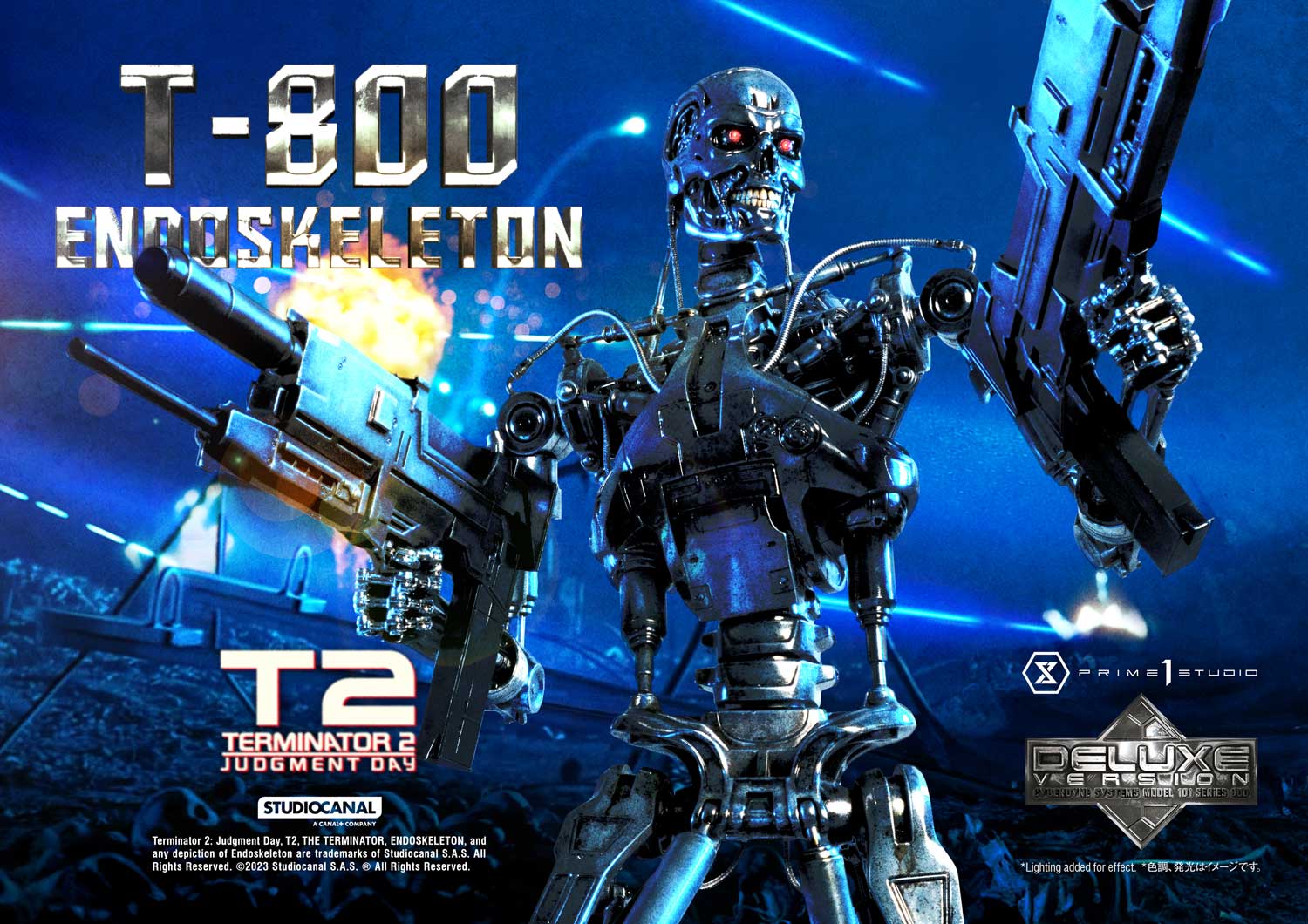 楽天ブックス: ミュージアムマスターライン 『ターミネーター2』 T-800 エンドスケルトン DX版 1/3スケール 【MMT2-01DX】 (スタチュー)【クレジットカード決済限定 ...