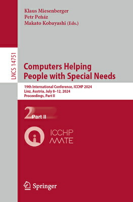 楽天ブックス: Computers Helping People with Special Needs: 19th International ...