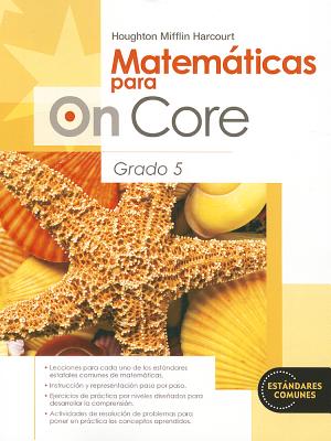 楽天ブックス: Houghton Mifflin Harcourt on Core Math Spanish: Student Edition Grade 5 - Houghton ...