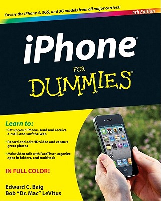 楽天ブックス: Iphone for Dummies - Edward Baig - 9780470878705 : 洋書