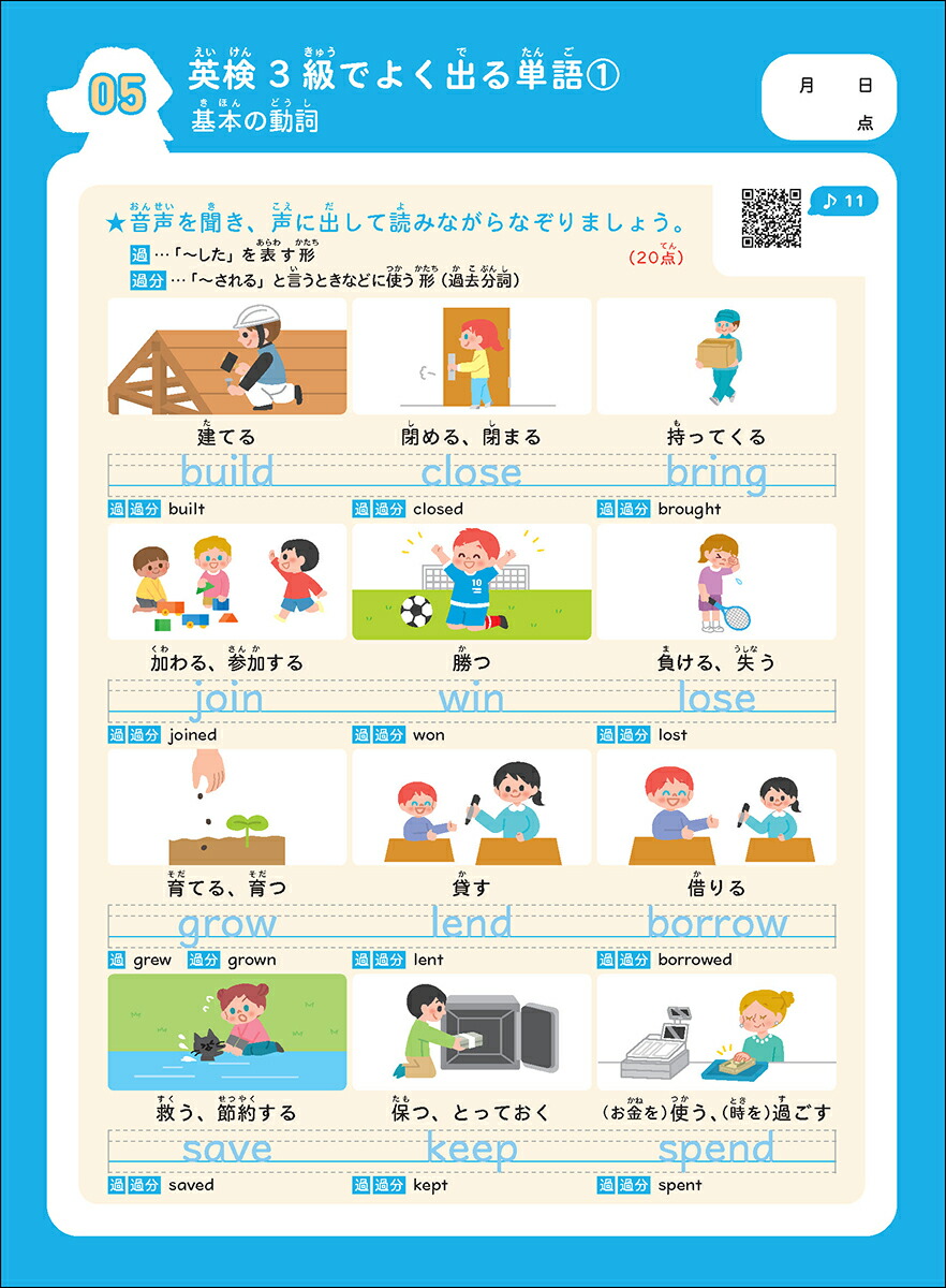 楽天ブックス: 小学生からできる！ 1日10分英検合格ドリル 3級 - Gakken - 9784053058843 : 本