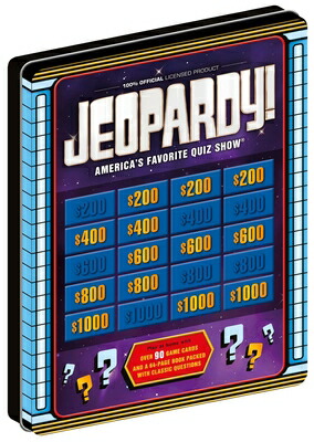 楽天ブックス: Jeopardy! Game Tin: Play at Home with Over 90 Game Cards and ...