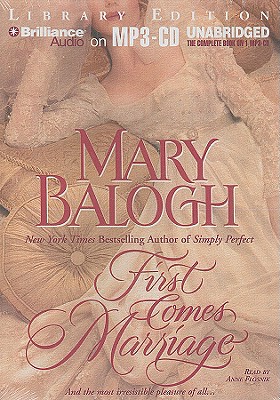 楽天ブックス: First Comes Marriage - Mary Balogh - 9781423388913 : 洋書