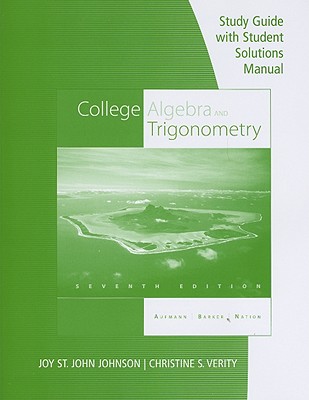 楽天ブックス: Study Guide with Student Solution Manual for College Algebra ...