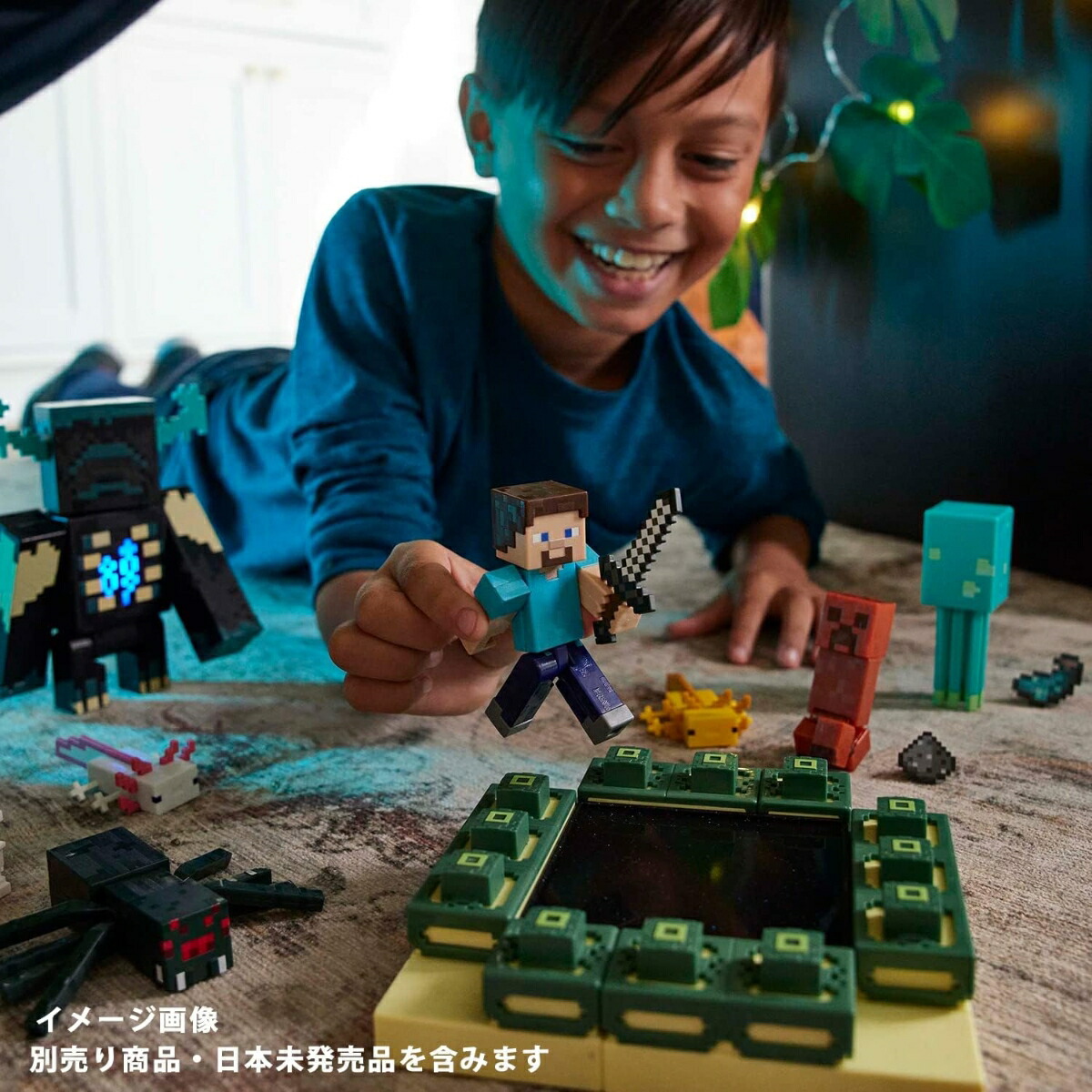 楽天ブックス: マインクラフト（MINECRAFT） ベーシックフィギュア Mアソート【フィギュア8体入り Box販売】 【6才~】 986M ...