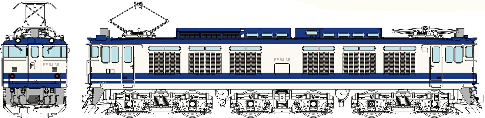 楽天ブックス: トラムウェイ EF6435ユーロライナー色 【TW-EF64Z】 (鉄道模型 HOゲージ) - 玩具 - 4571253039612 : ゲーム