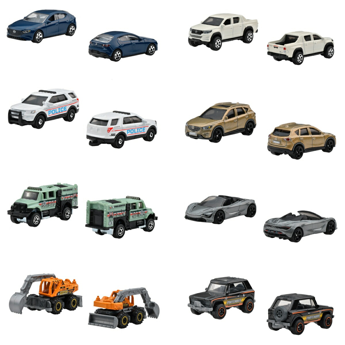 楽天ブックス: マッチボックス（Matchbox） ベーシックカー アソート【ミニカー24台入り BOX販売】 【3才~】 980W ...