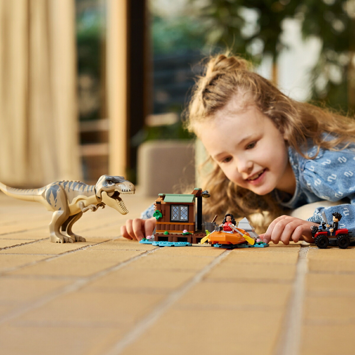 楽天ブックス: レゴ(LEGO) ジュラシック・ワールド T-レックス 川づたいの脱出 76975 [ おもちゃ 玩具 プレゼント 5歳 6歳 ...