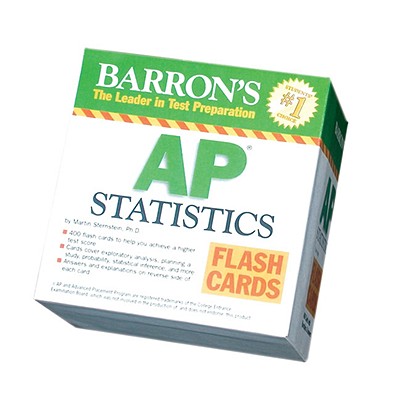 楽天ブックス: Barron's AP Statistics Flash Cards - Martin Sternstein ...