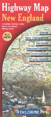 楽天ブックス: New England Highway Map - Delorme Mapping Company ...