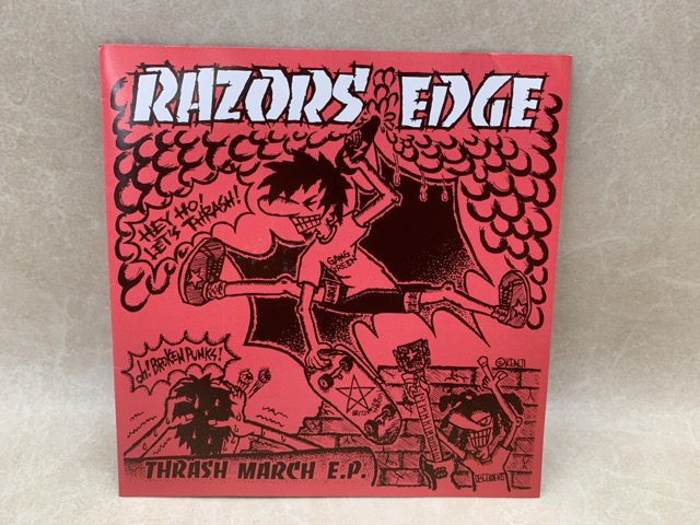 【楽天市場】【中古】 中古EP THRASH MARCH E.P. RAZORS EDGE レイザーズ・エッジ / RAZORS EDGE ...