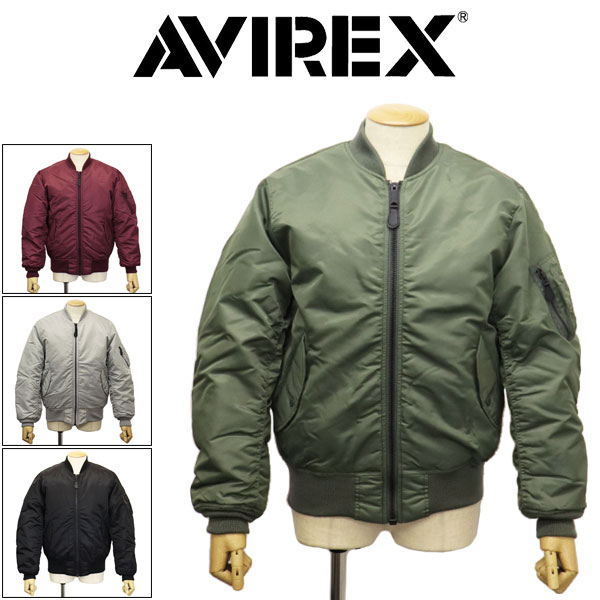 【楽天市場】正規取扱店 AVIREX (アヴィレックス) 2952012 MA-1 COMMERCIAL コマーシャル フライトジャケット 全4色：BOOTSMAN 楽天市場店