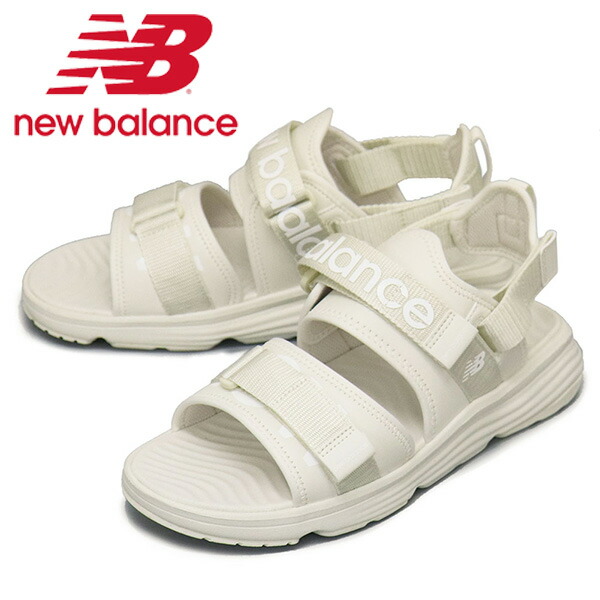 【楽天市場】正規取扱店 new balance (ニューバランス) SUA750 F3 ストラップサンダル CREAM WHITE NB911 ...
