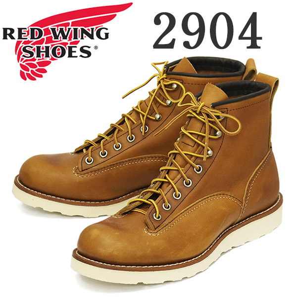 【楽天市場】正規取扱店 REDWING (レッドウィング) 2904 6inch Lineman 6インチラインマンブーツ オロイジナル ...