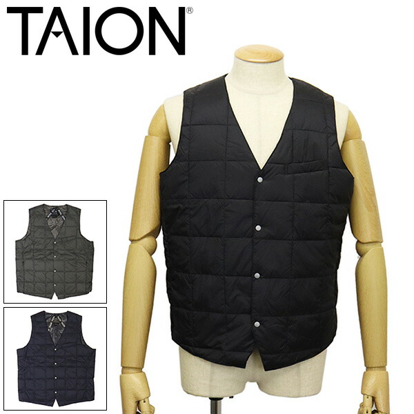 【楽天市場】正規取扱店 TAION (タイオン) 003A V NECK PLANCER BUTTON DOWN GILET ボタンダウンジレ TA010 全3色：BOOTSMAN 楽天市場店