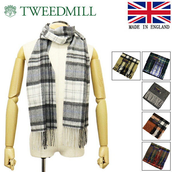 【楽天市場】正規取扱店 TWEEDMILL (ツイードミル) 25-190 Lambswool Scarf ラムウール マフラー 25x190 ...