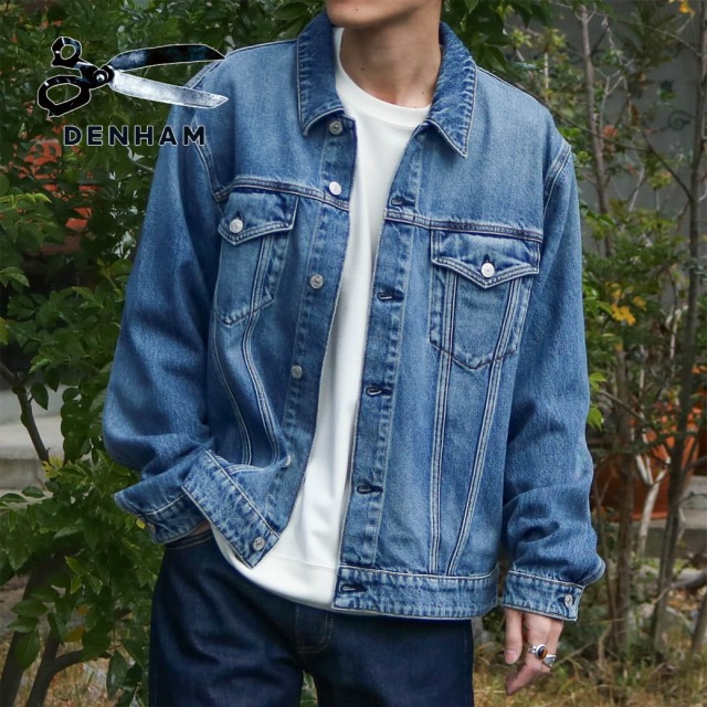 【楽天市場】【12/26 9:59までP6】DENHAM デンハム TOKYYO JACKET MSW オールシーズン デニム メンズ ...