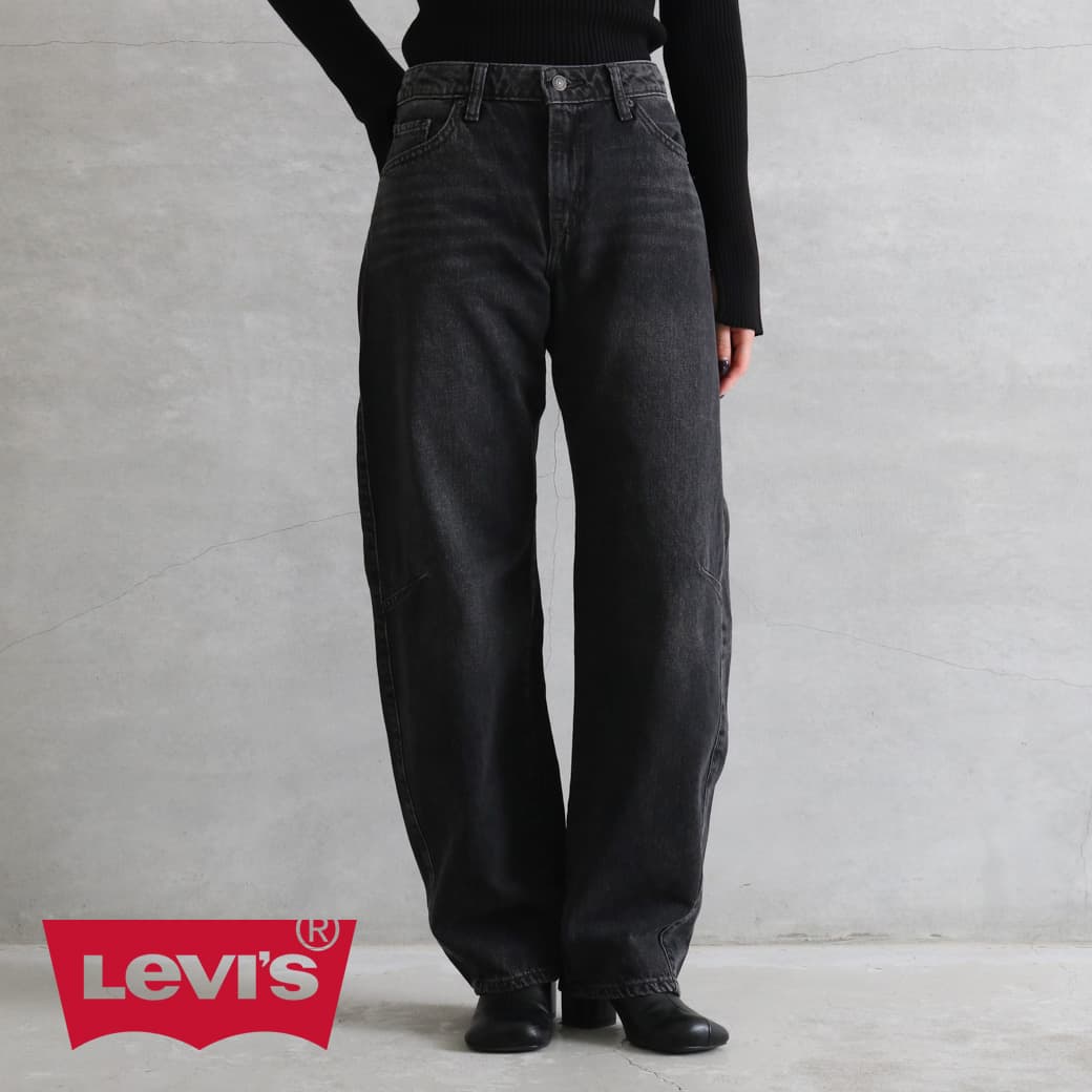 【楽天市場】【2/4 20：00～2/10 9：59までP10倍】LEVI'S リーバイス バギー ダッド バレルジーンズ レディース ...