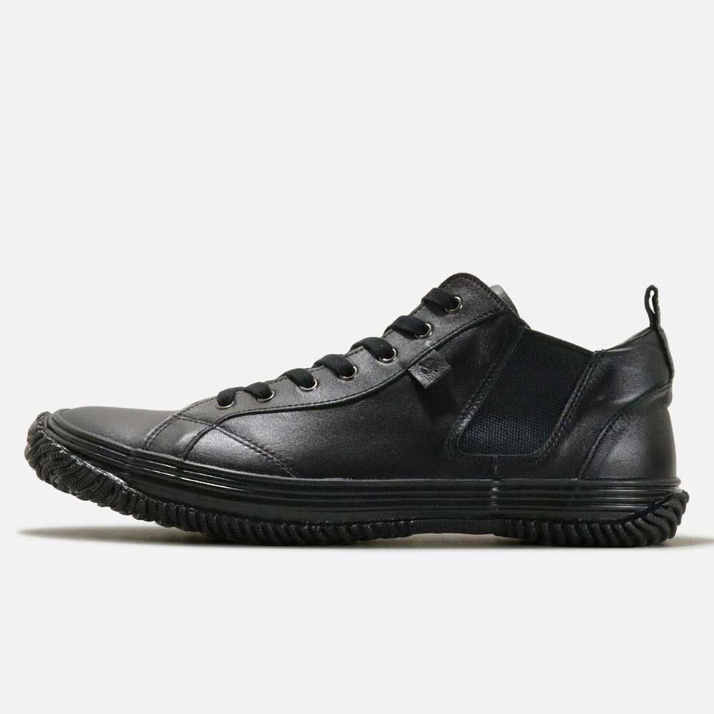 【楽天市場】スピングル SPINGLE SP-442 Black/Black メンズ レディース スニーカー レザー サイドゴア SP442 ...