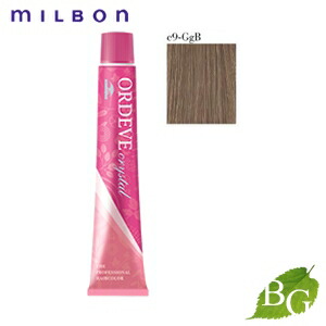 【楽天市場】ミルボン オルディーブ クリスタル (c9-GgB グレージュ ブラウン) 80g ヘアカラー サロン専売品：BOTANIC GARDEN