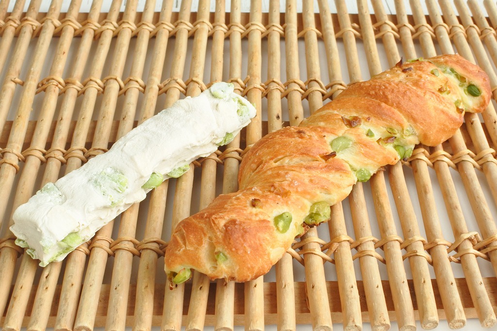 【楽天市場】敷島製パン 冷凍生地 枝豆スティックMS 86g×72個 【冷凍パン・枝豆パン・業務用・敷島パン・発酵必要】：パンの材料屋さん！！ぶーらんじぇ