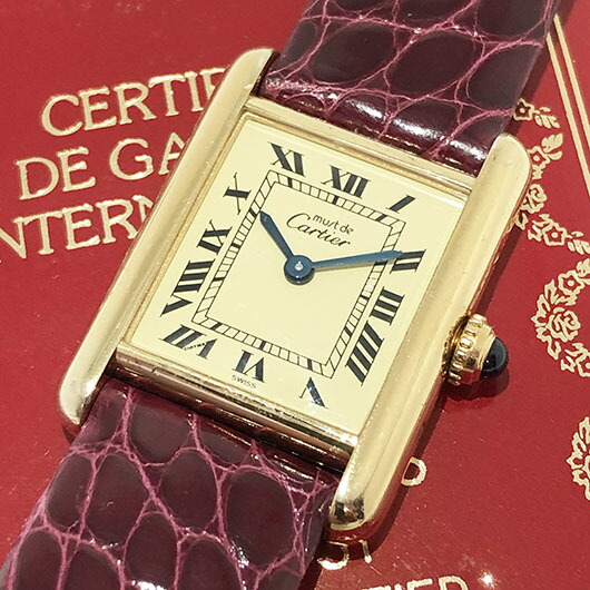 【楽天市場】カルティエ マストタンク レディース 美品 ベルメイユシリーズ 1990年代：ブール バール