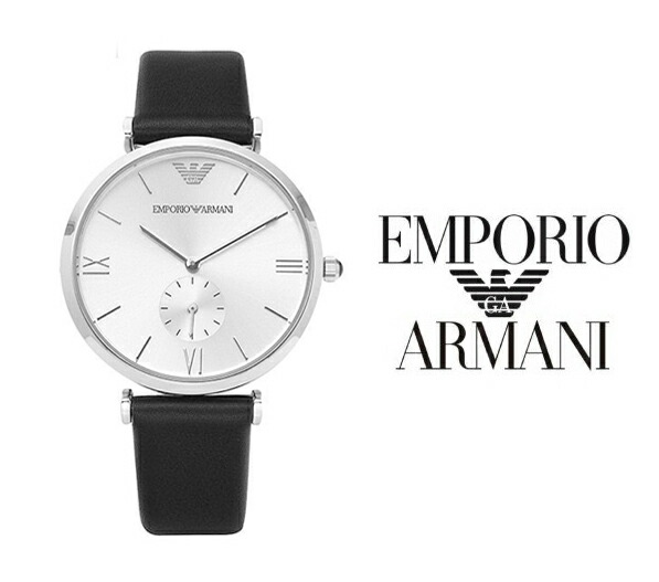 【楽天市場】【送料無料】【あす楽】エンポリオアルマーニEMPORIO ARMANI メンズ 腕時計 革ベルト アンティーク レザーベルト ...