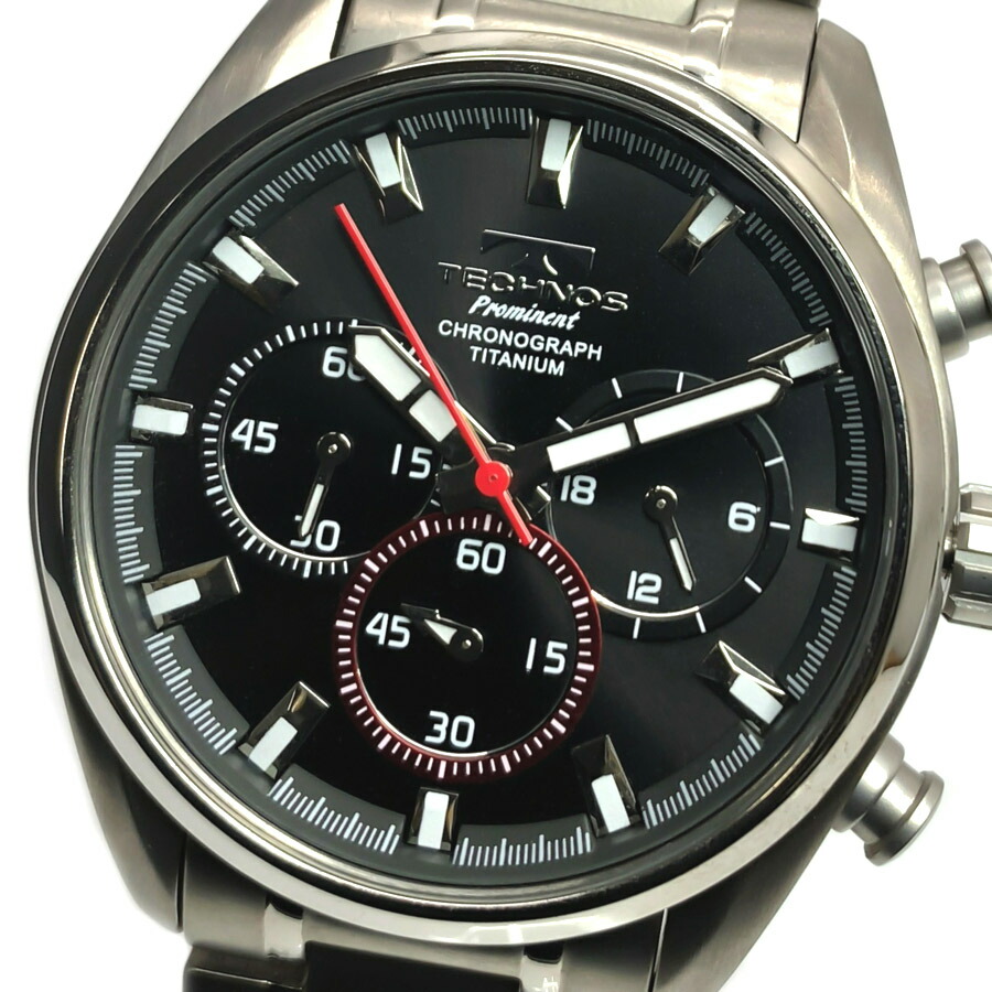【楽天市場】【あす楽 送料無料】TECHNOS テクノス PROMINENT プロミネント メンズ クォーツ 腕時計 ラウンド 日常生活防水 ...