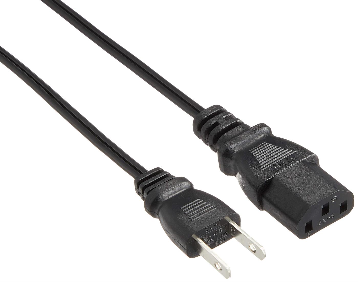 【楽天市場】アイネックス AINEX AC電源ケーブル 極細ストレートタイプ ACP-15S-BK：bouro楽天市場店