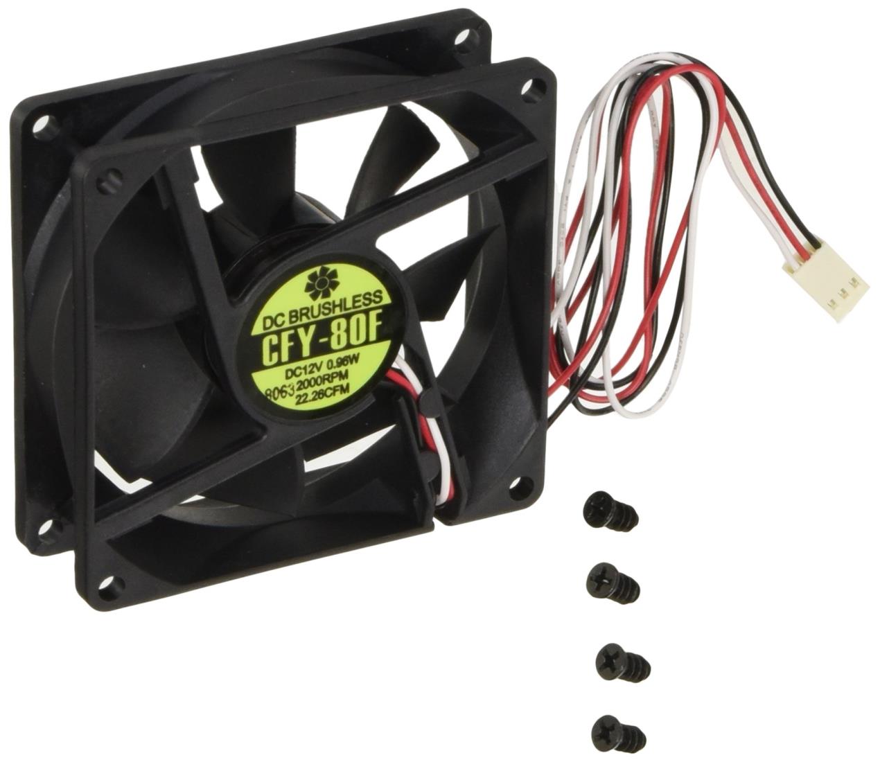 【楽天市場】アイネックス(AINEX) ケース用ファン80mm 標準タイプ CFY-80F：bouro楽天市場店