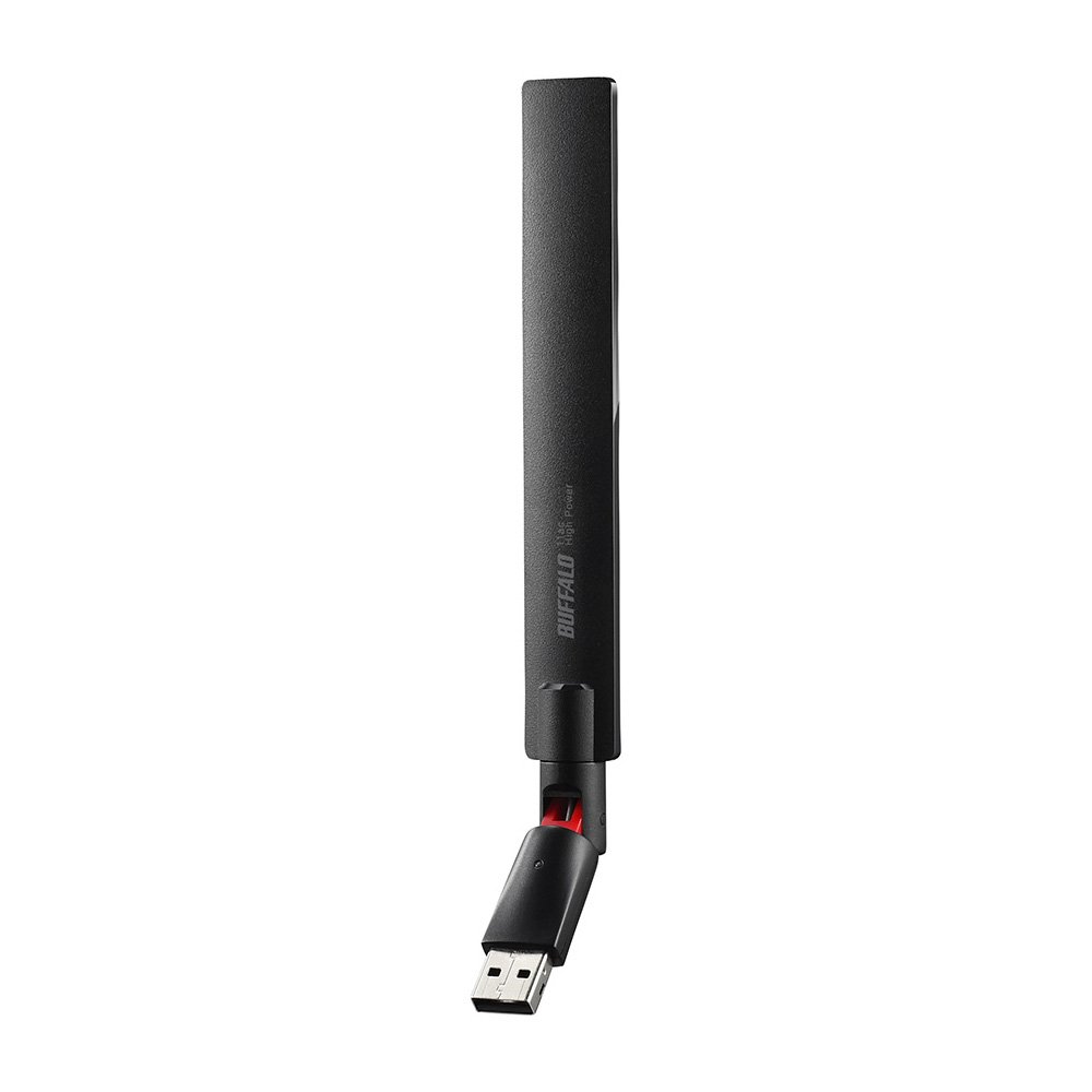 【楽天市場】BUFFALO 11ac/n/a/g/b 433Mbps USB2.0用 無線LAN子機 日本メーカー WI-U2-433DHP ...